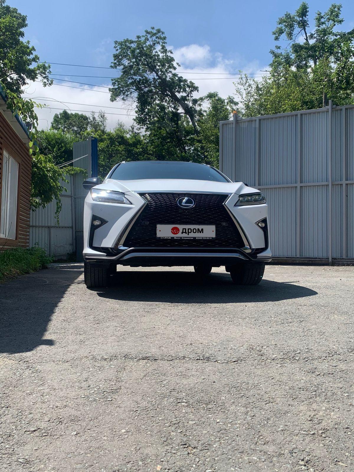 Продажа Лексус РХ 350 16 год во Владивостоке, Пакет оснащения F Sport ...