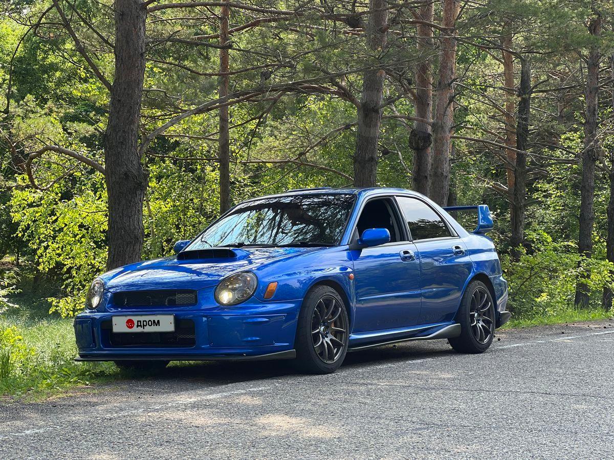 Купить Субару Импреза WRX STI 2001 в Уссурийске, WRX STI PRODRIVE с завода, кузов GDB, седан, 2. ...